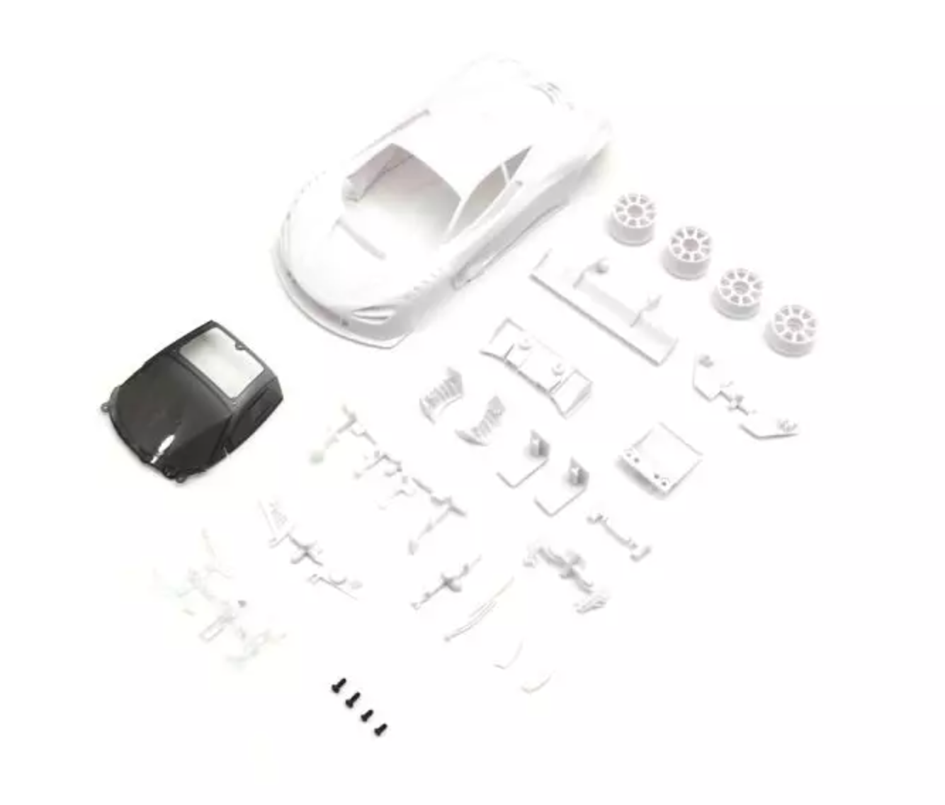 KYOSHO McLaren 720S GT3 White Body set (w/rims) MZN234 ศูนย์ไทย – RC BANNOK